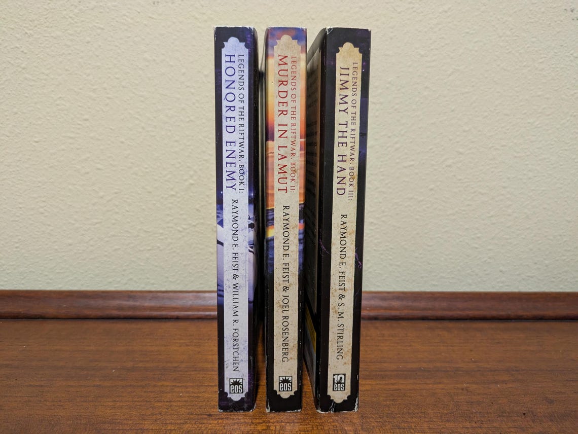 Legends of the Riftwar by Raymond E. Feist, Complete 3 Book Set - Etsy
