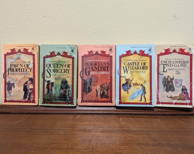 The Belgariad Series by David Eddings, Complete 5 Book Set - Etsy