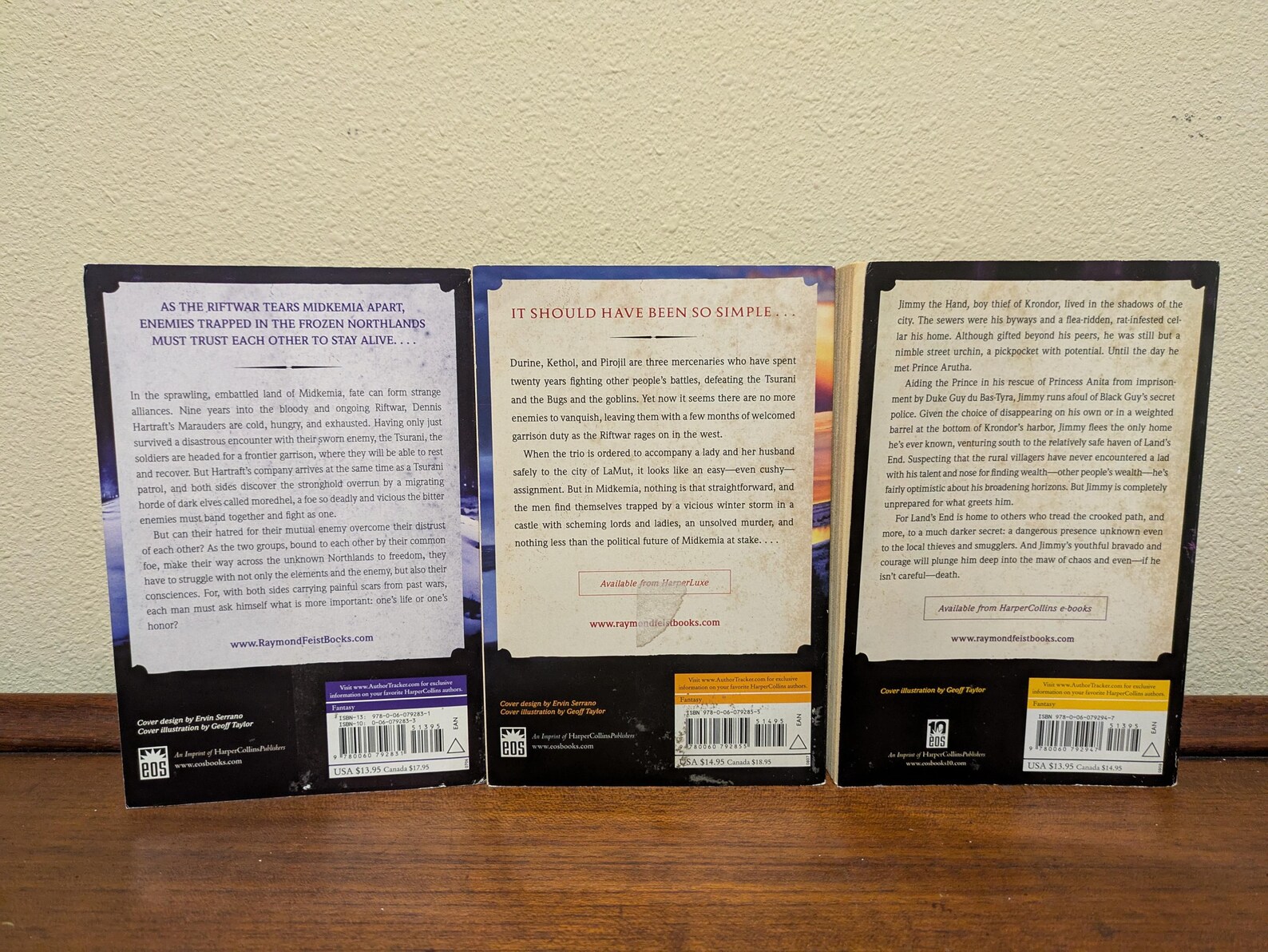 Legends of the Riftwar by Raymond E. Feist, Complete 3 Book Set - Etsy