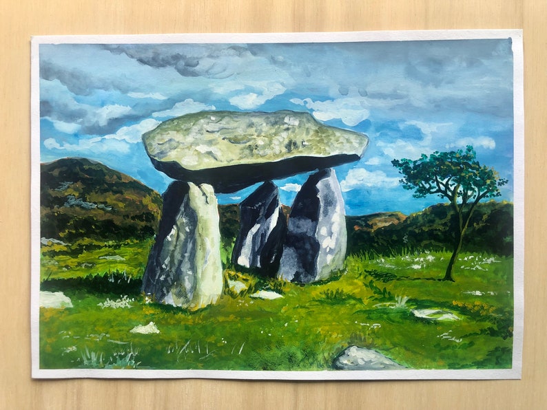 Dolmen Irish Ancient Monument - Etsy
