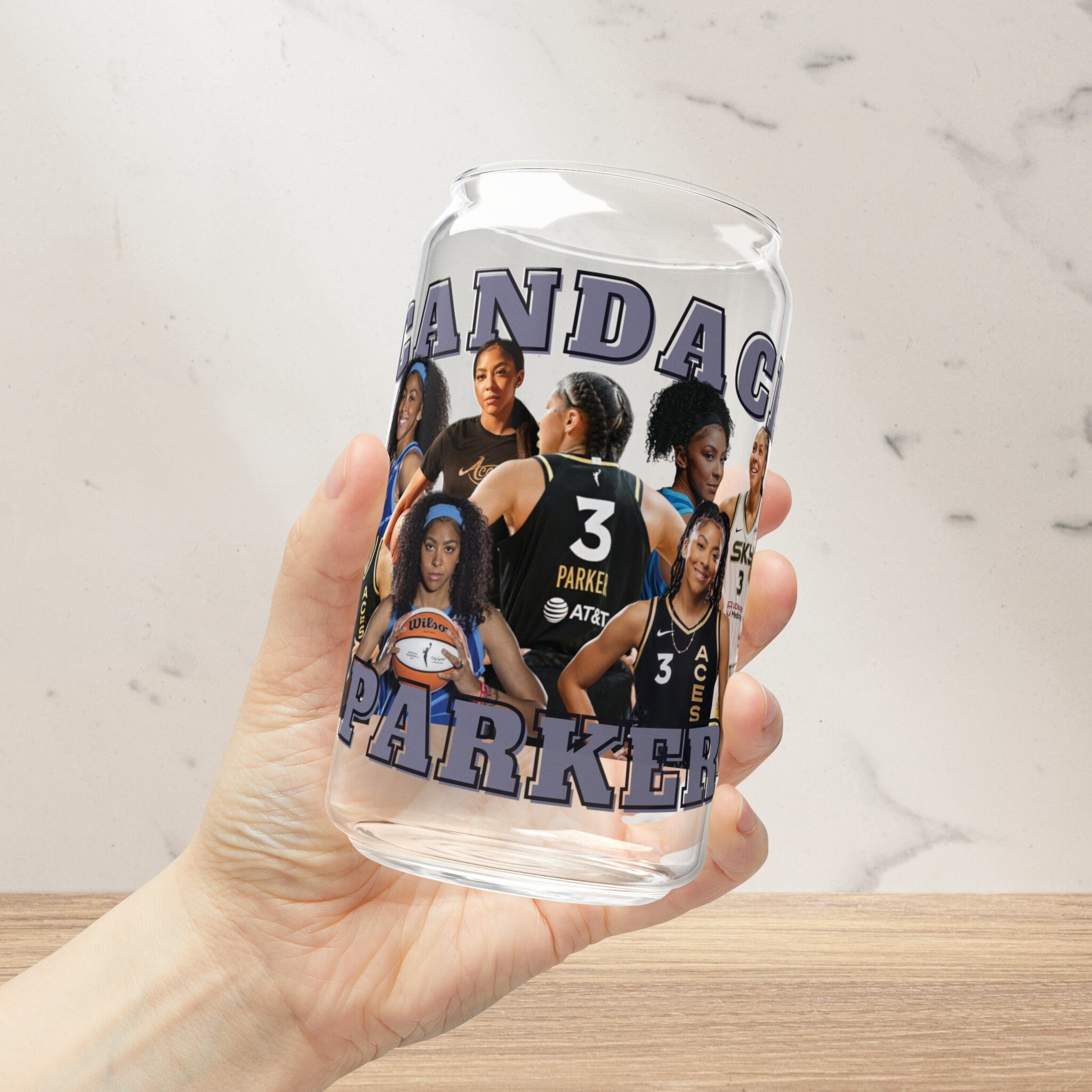 Candace Parker Iced Coffee Cup, WNBA Merch, Iced Coffee Cup, Candace ...