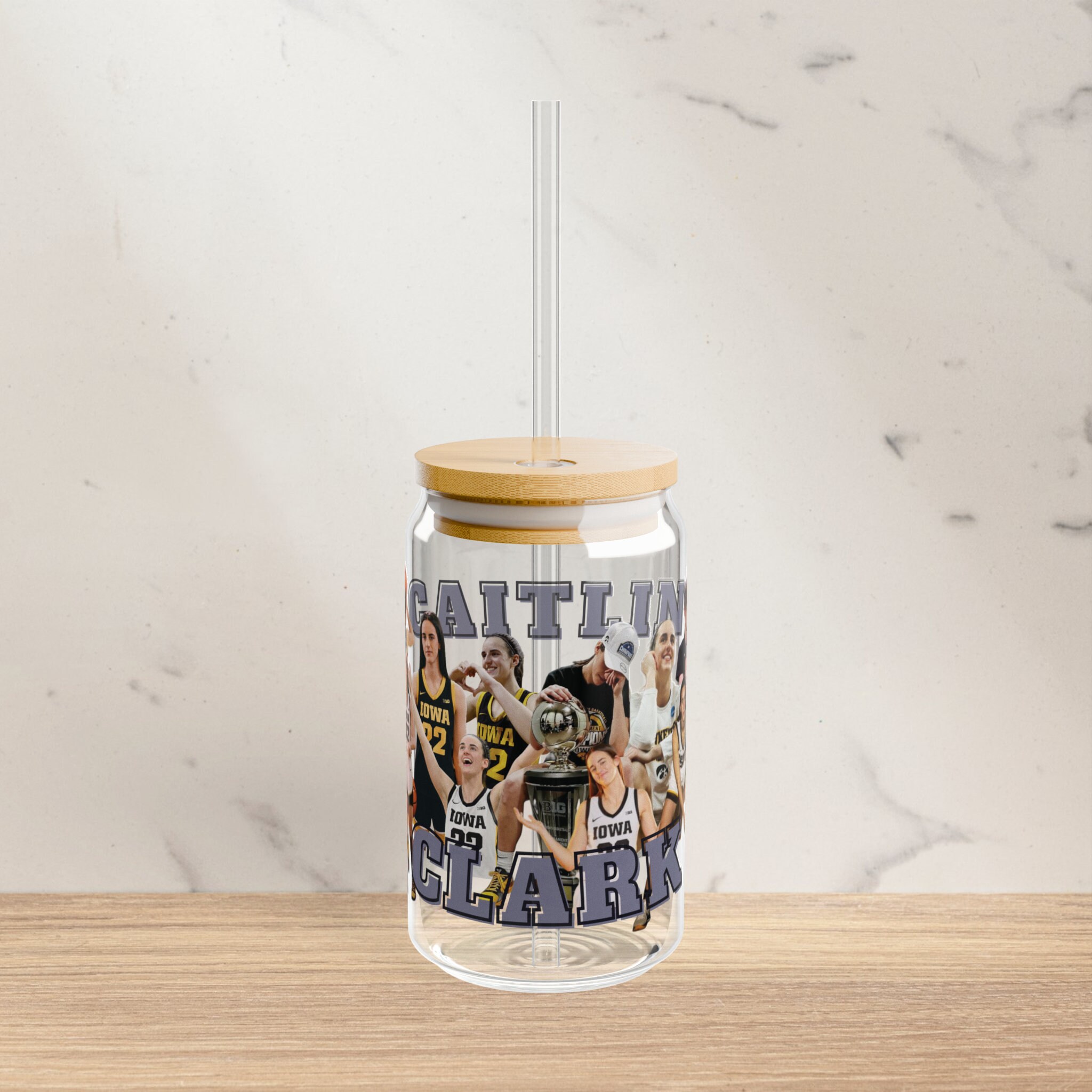 Caitlin Clark Iced Coffee Cup, March Madness, WNBA Merch, Iced Coffee ...