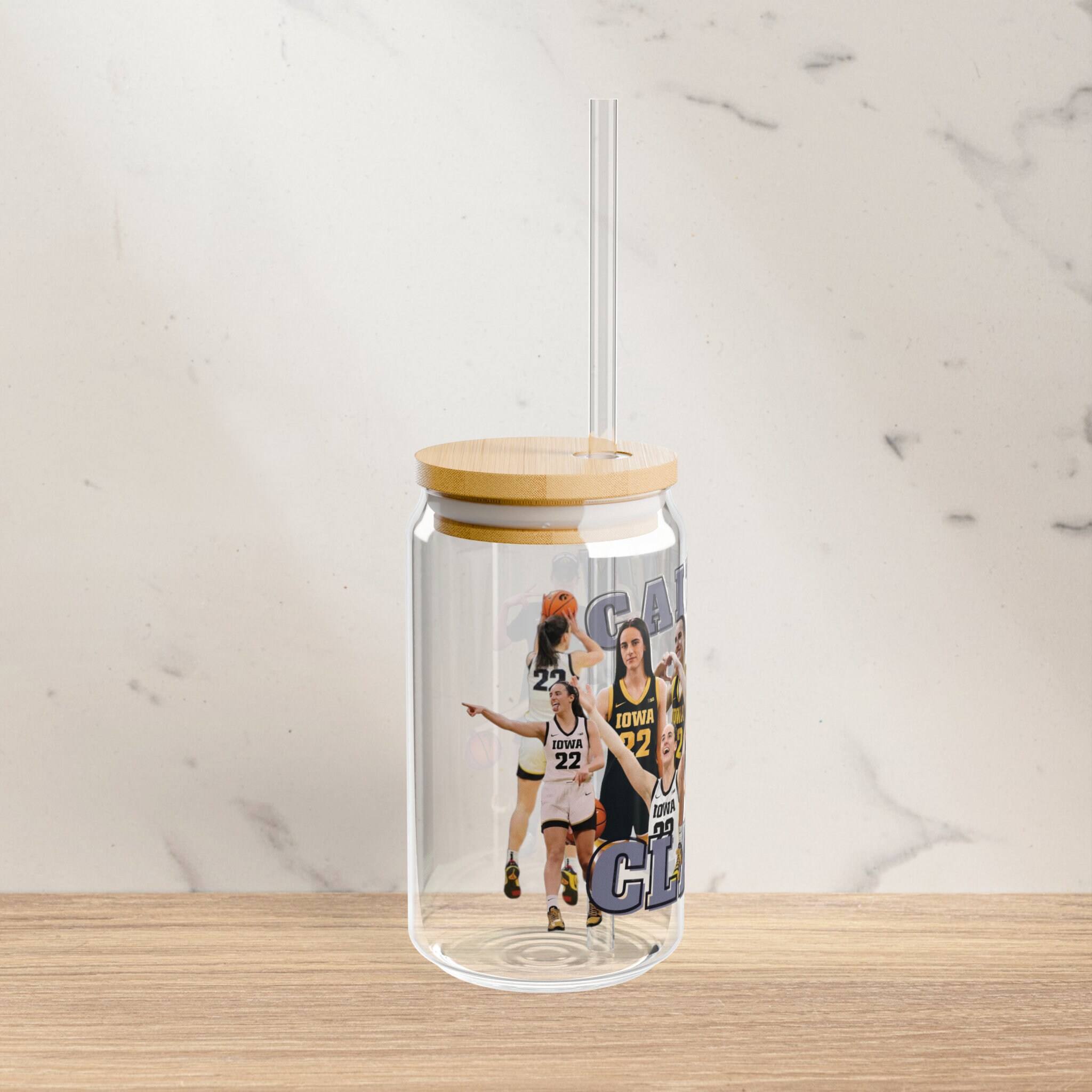 Caitlin Clark Iced Coffee Cup, March Madness, WNBA Merch, Iced Coffee ...