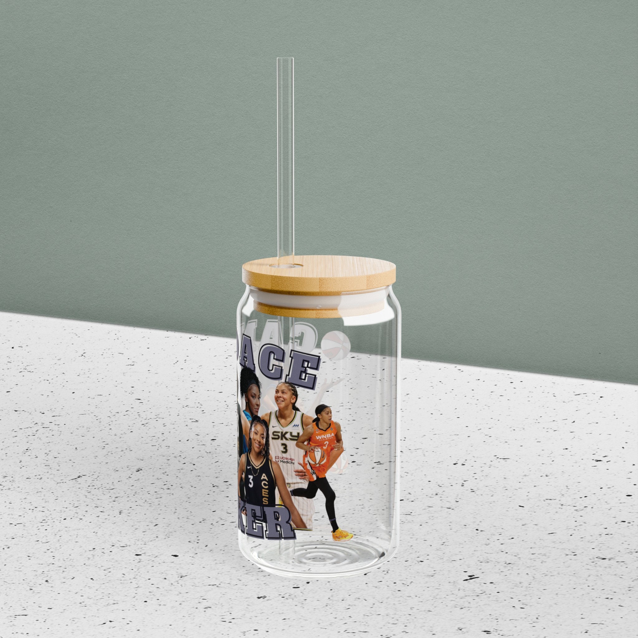 Candace Parker Iced Coffee Cup, WNBA Merch, Iced Coffee Cup, Candace ...