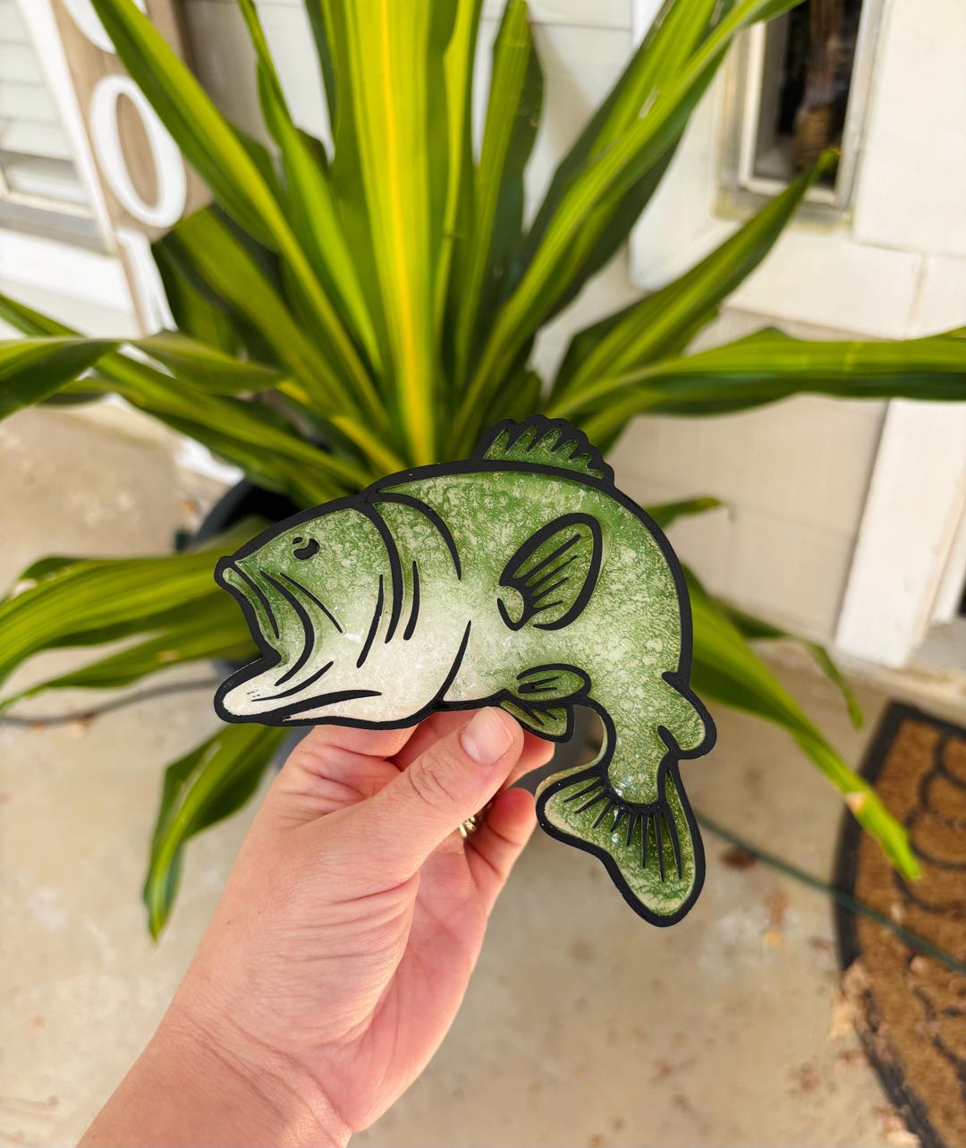 Bass Fish Car Freshie: Scented Car Accessory - Etsy