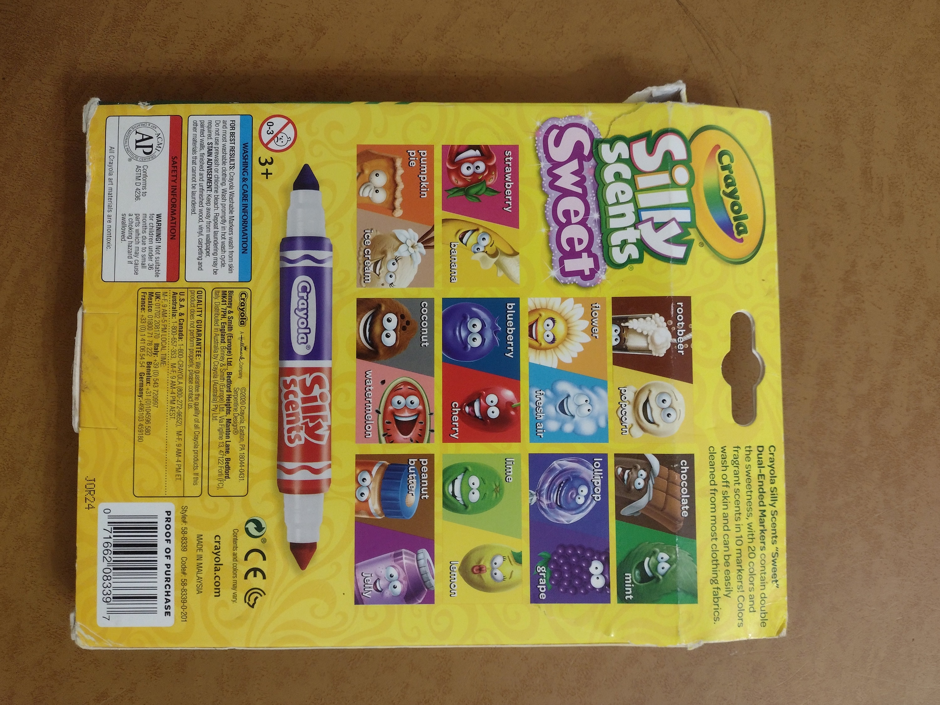 Crayola Silly Scents Sweet Dual Ended Markers - Etsy