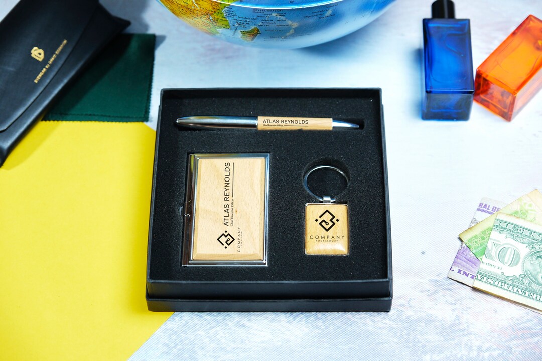 Personalized Business Gift Box, Personalized Gift Set, Custom Company ...