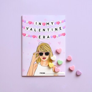 Taylor Valentines Day Cards in My Valentine Era, Printable Eras ...
