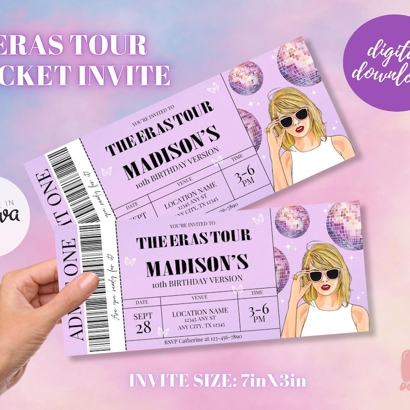 Taylor Invitations - Etsy