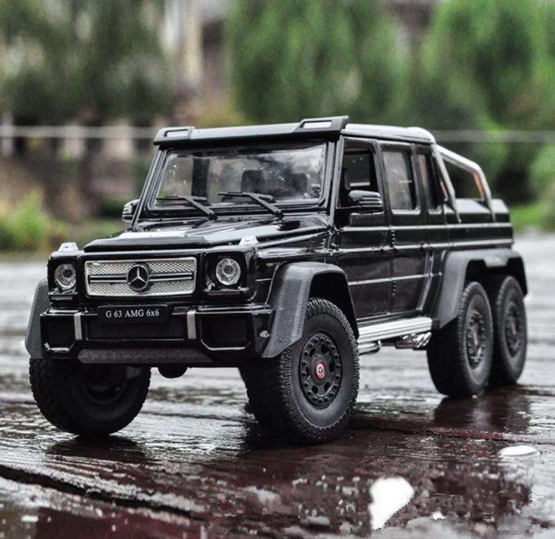 FAMOUS AMG MERCEDES G63 6x6 2015 Model Car 1/24 Limited Quantity - Etsy