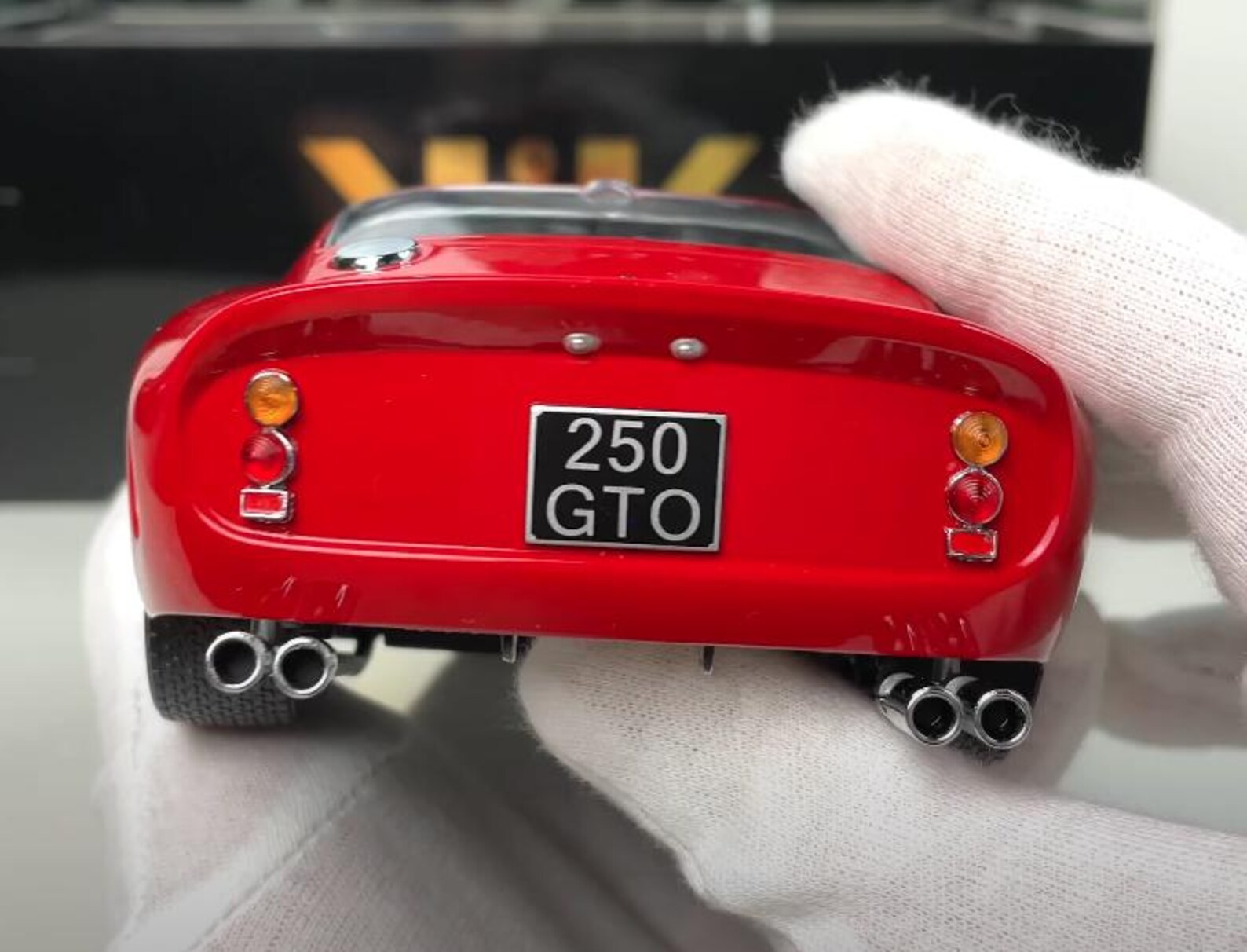 Ferrari 250 GTO Red Model Car 1:18 1964 - Etsy