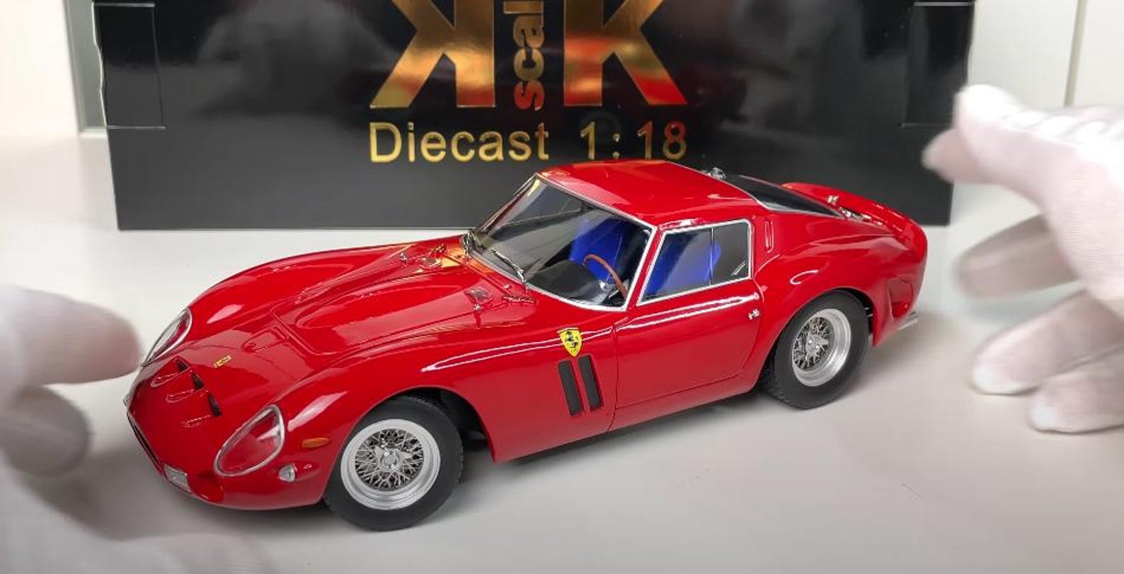 Ferrari 250 GTO Red Model Car 1:18 1964 - Etsy