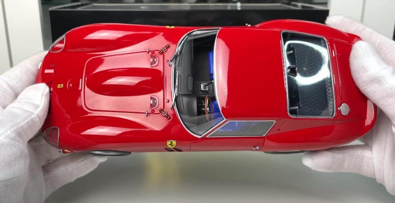 Ferrari 250 GTO Red Model Car 1:18 1964 - Etsy