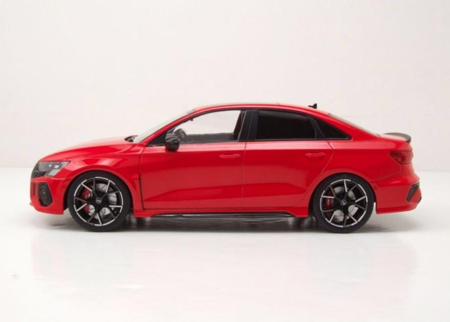 Audi RS3 Sedan 2022 Red Model Car 1:18 - Etsy