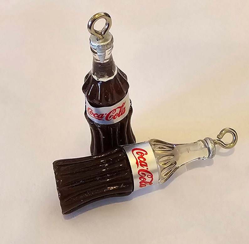 Resin Coca Cola Bottle Charm, Miniature Diet Coke Bottle Charm, Soda ...