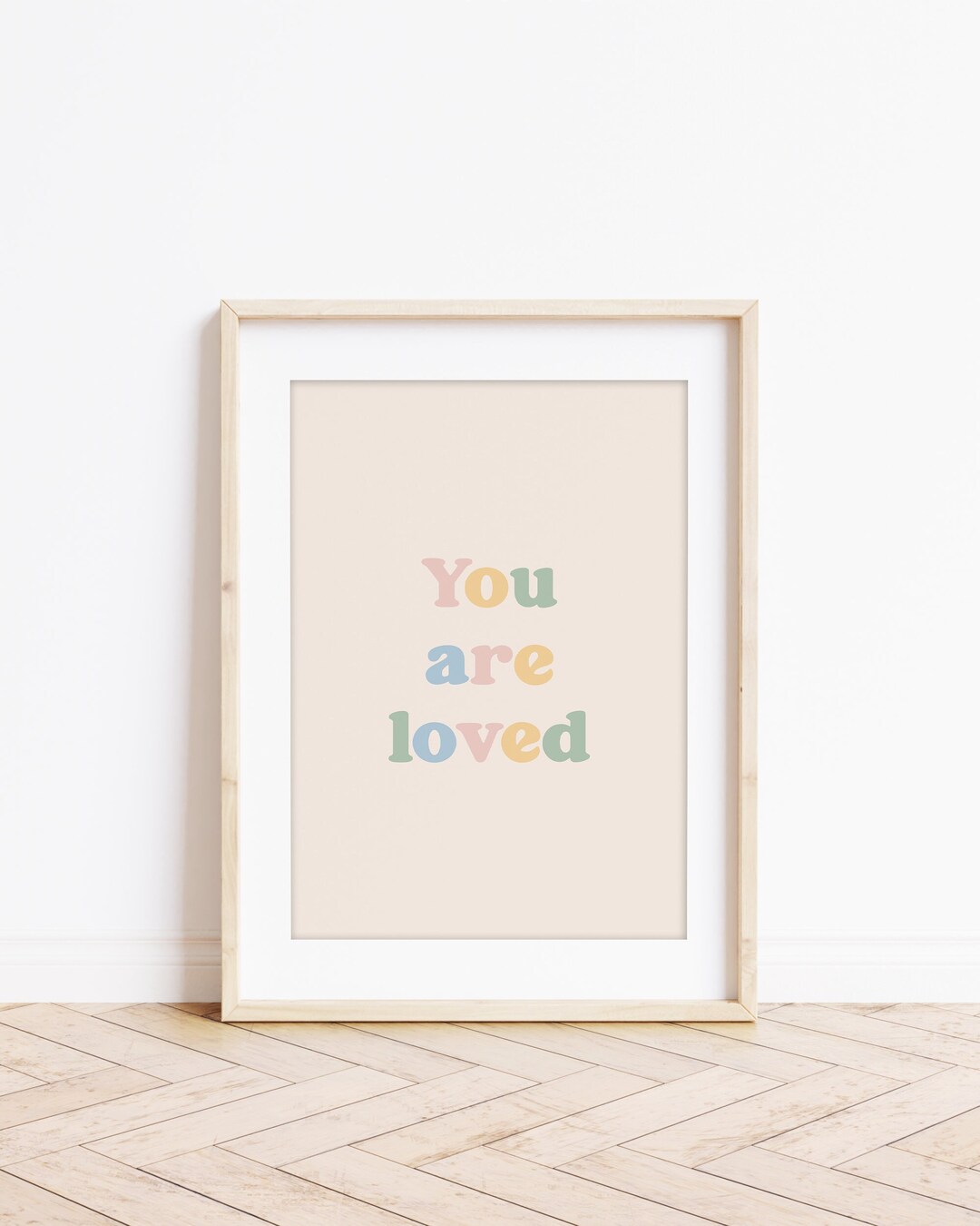 You Are Loved, Printable Children's Wall Art, Kid's Digital Prints ...