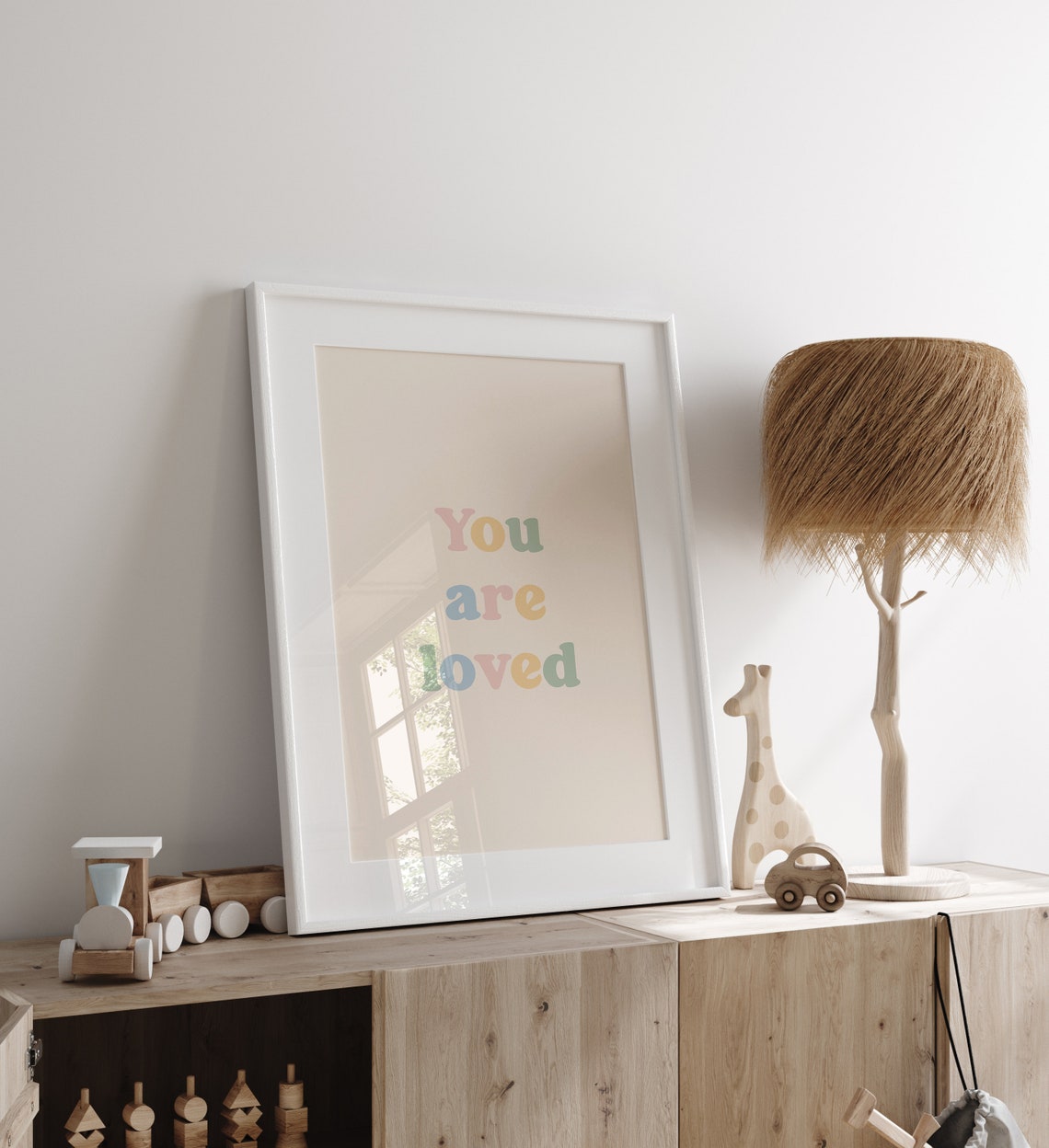 You Are Loved, Printable Children's Wall Art, Kid's Digital Prints ...