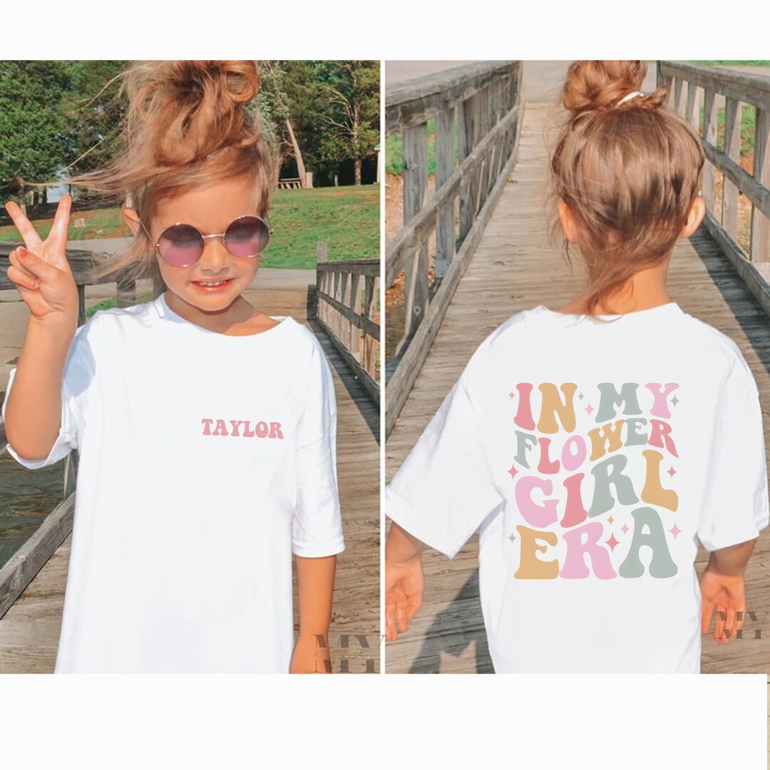 Flower Girl Era Kids Shirt, Flower Girl Gift, Toddler Shirt, Flower ...