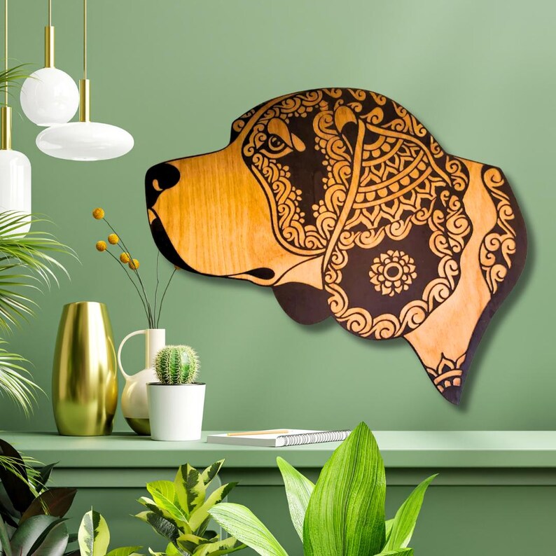 Laser Engraved Beagle Head - Etsy