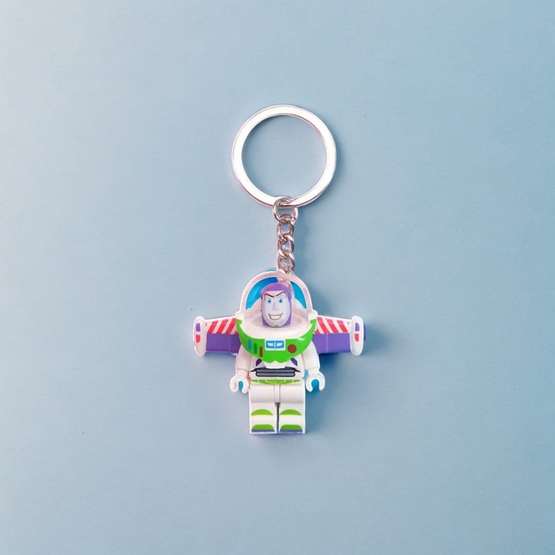 3D Mini Figure Keychain, Personalized Backpack Accessory, Superhero ...