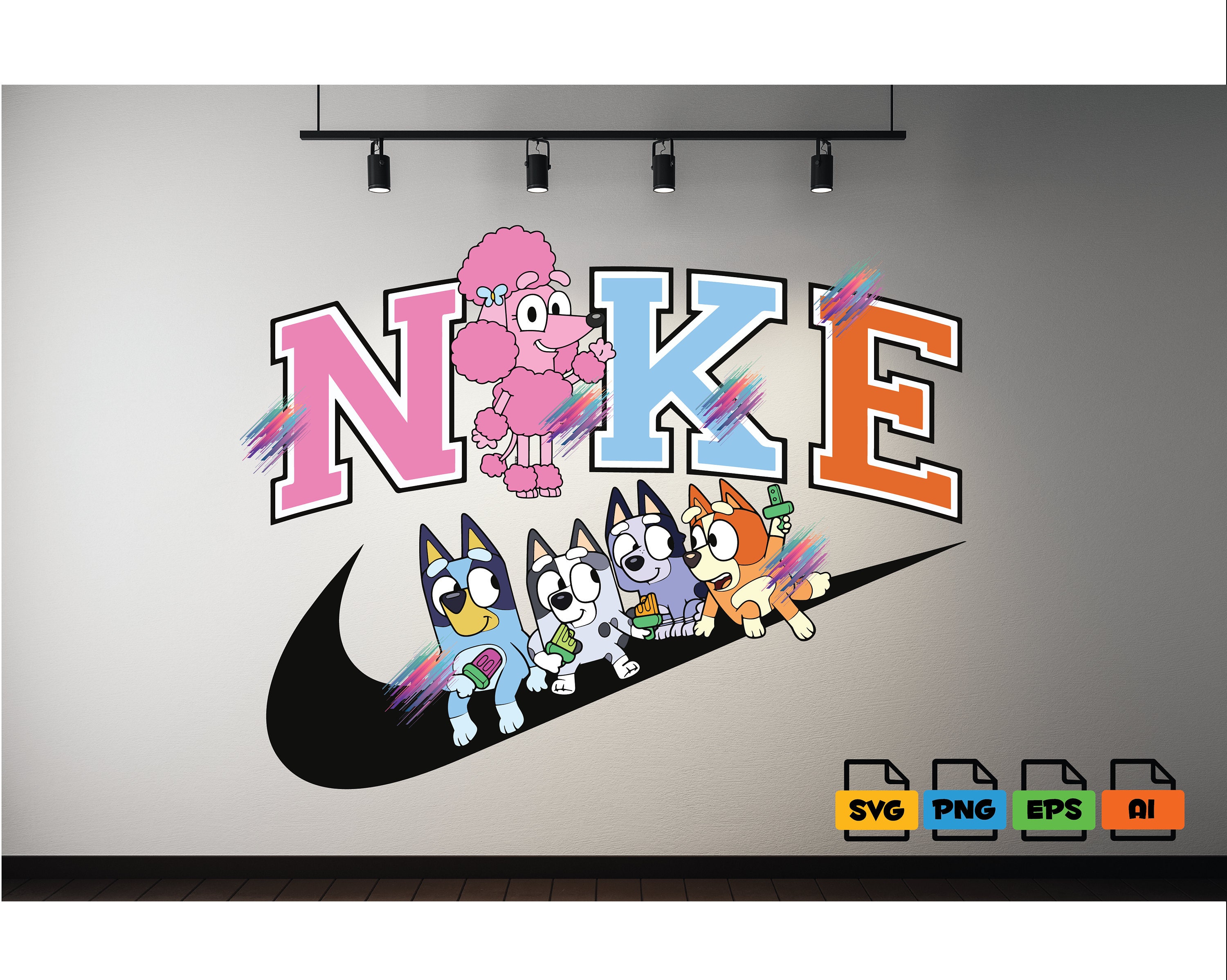 Bluey Team SVG and PNG Files Ready to Use for Cricut and Canva High ...