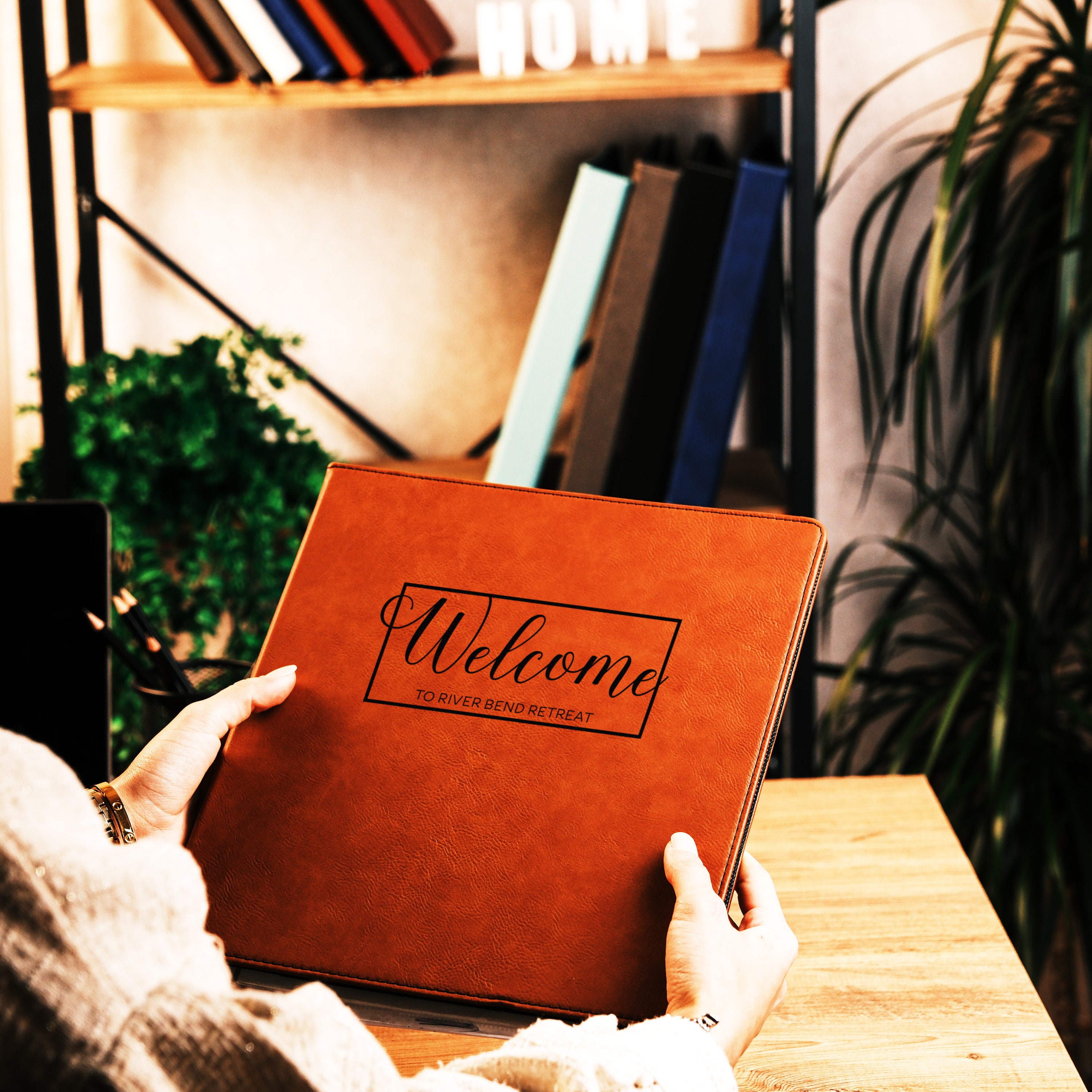 Custom Welcome Design Binder, 3-ring Binder, Welcome Design Binder ...