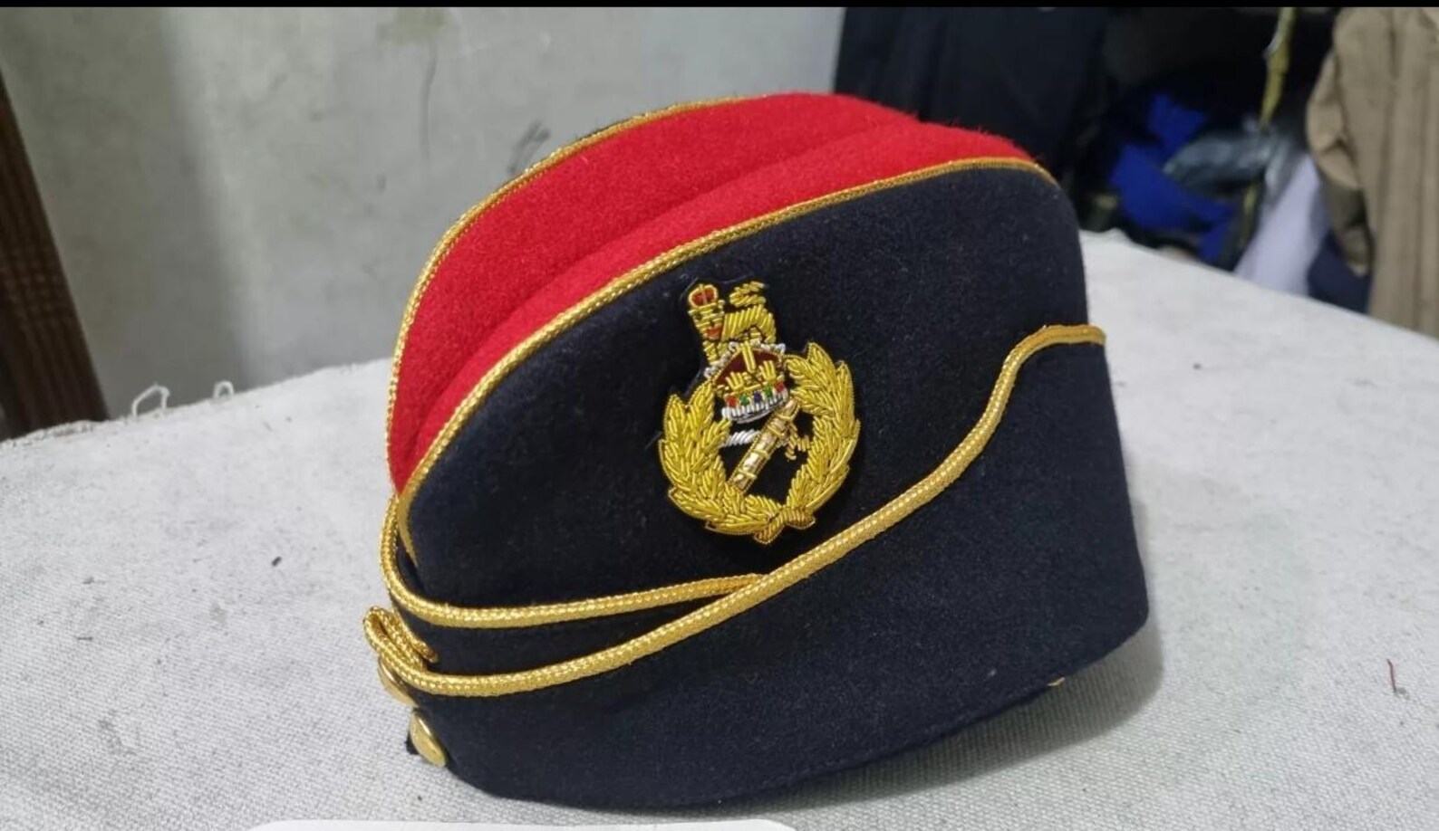 WW2 BRITISH GENERAL Field Officerboversea Hat Side Cap - Etsy