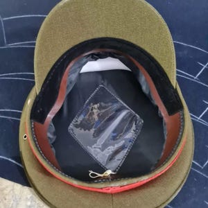 WW2 British Army General Staff Officers Peak Visor Cap Colonel and ...