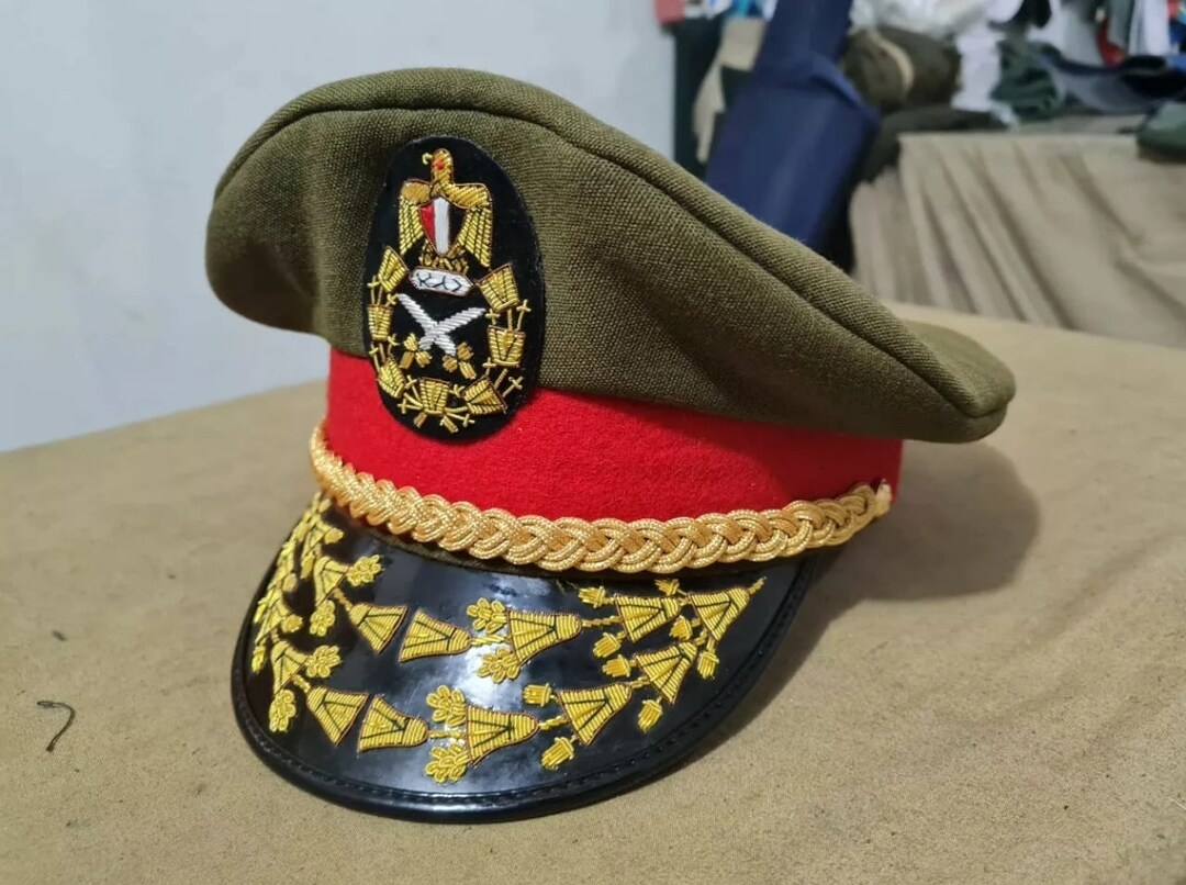 1964 Syria Army General Hat/cap Reproduction High Quality All Sizes ...