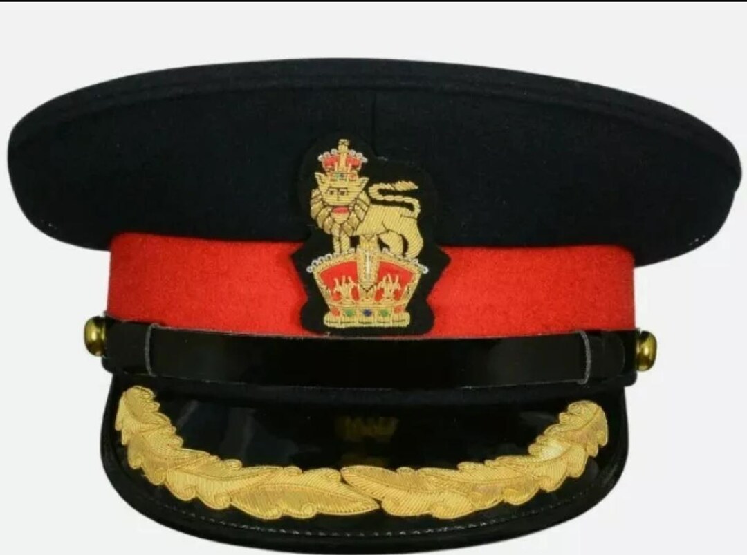 WW2 British Army Staff Officer No 1 Service Dress Cap for Brigadier ...