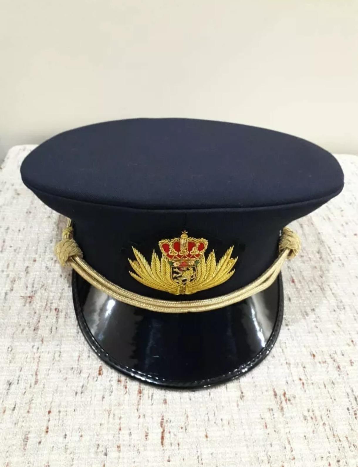 WW11 Belgium Navy Officer Cap All Sizes Available - Etsy