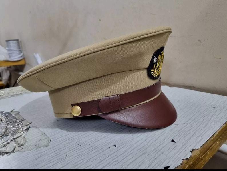 WW2 Mexican Army Military Officers Dress Visor Hat Cap All Size - Etsy