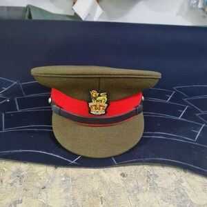 WW2 British Army General Staff Officers Peak Visor Cap Colonel and ...