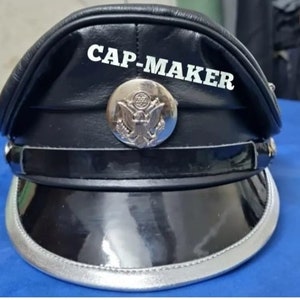 Finest Real Leather Bikers Muir Caps in 9 Different Style All Size ...