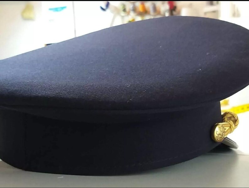 WW11 Belgium Navy Officer Cap All Sizes Available - Etsy