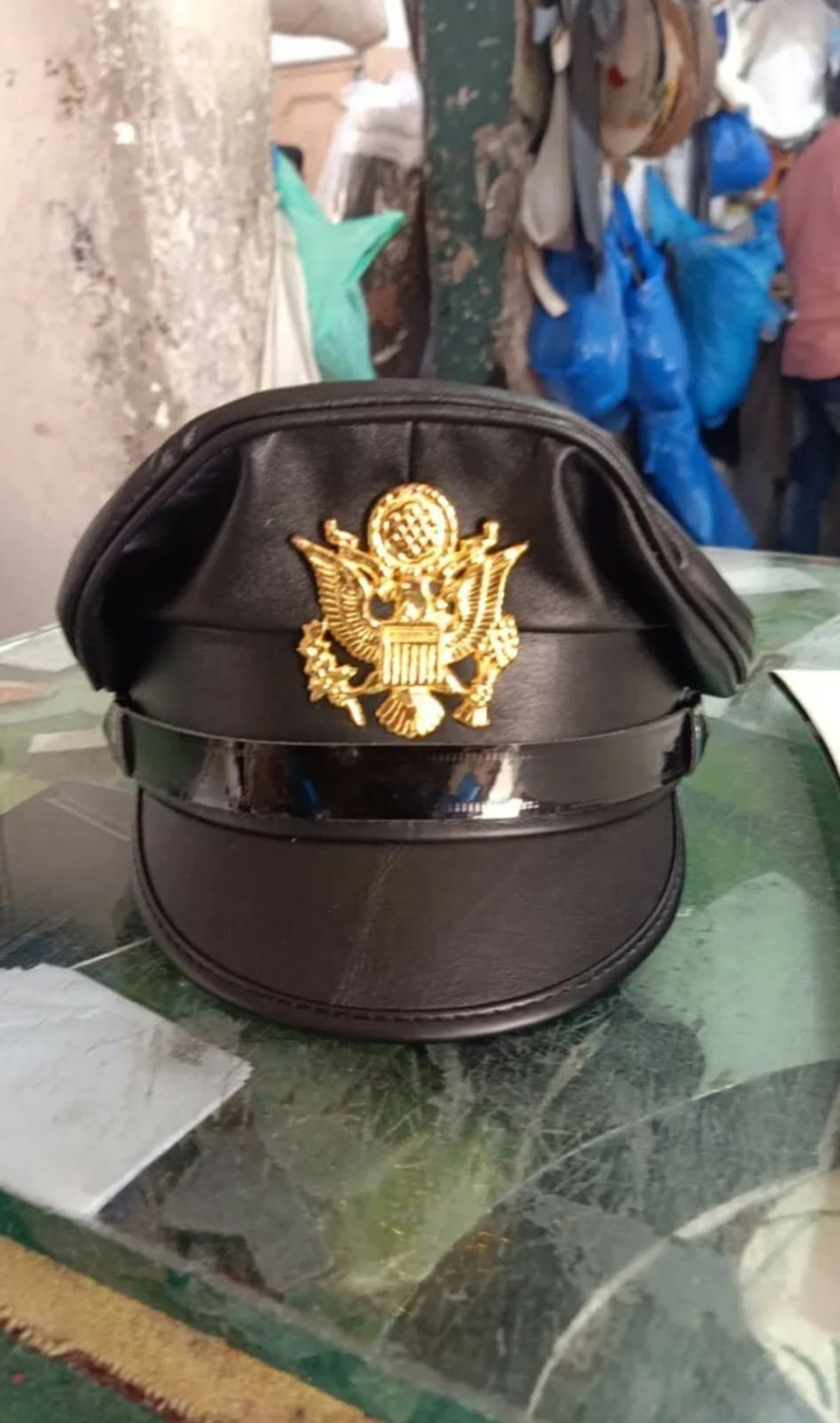 Finest Real Leather Bikers Muir Caps in 9 Different Style All Size ...