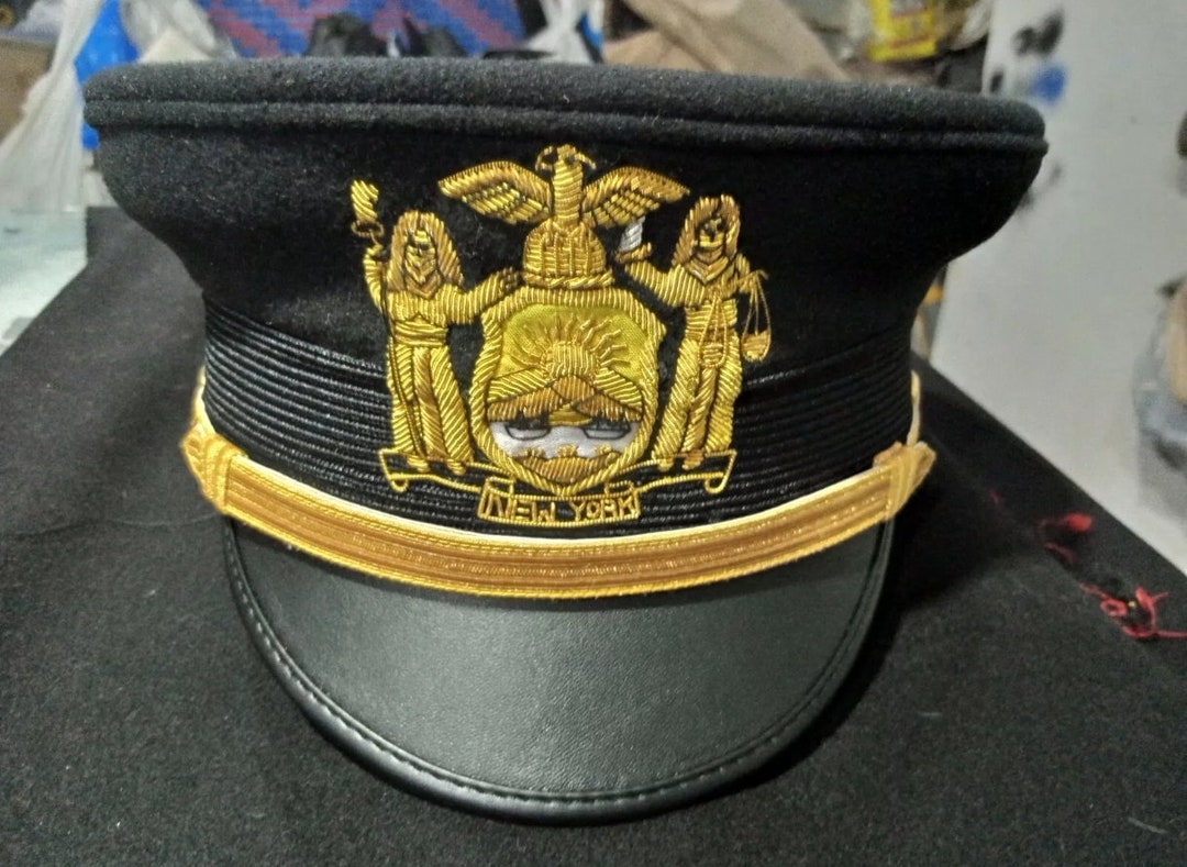 Replica 1902 New York Officer's Undress Hat All Size Available Contact ...