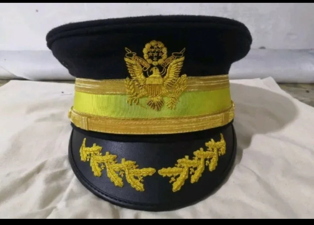 Replica WWI U.S. Army Cavalry M1902 General Officer Cap All Sizes ...