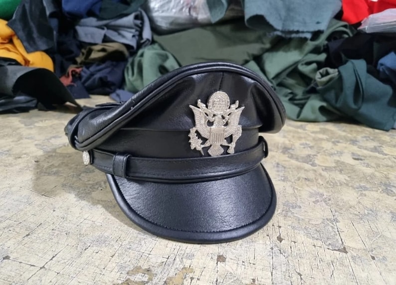 Finest Real Leather Bikers Muir Caps in 9 Different Style All Size ...