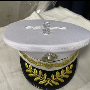 Vietnam Era WW2 Salute Uniforms USMC Commandant Dress White Hat All ...