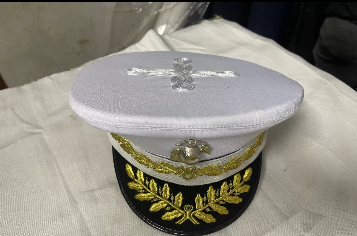 Vietnam Era WW2 Salute Uniforms USMC Commandant Dress White Hat All ...