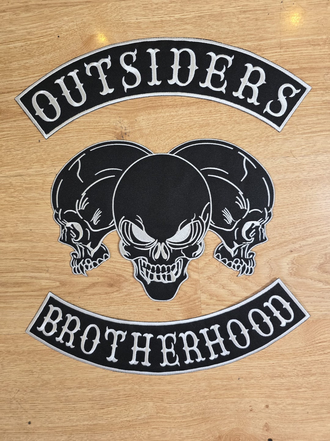 Outsiders Brotherhood Embroidery Patches Set Iron On - Etsy