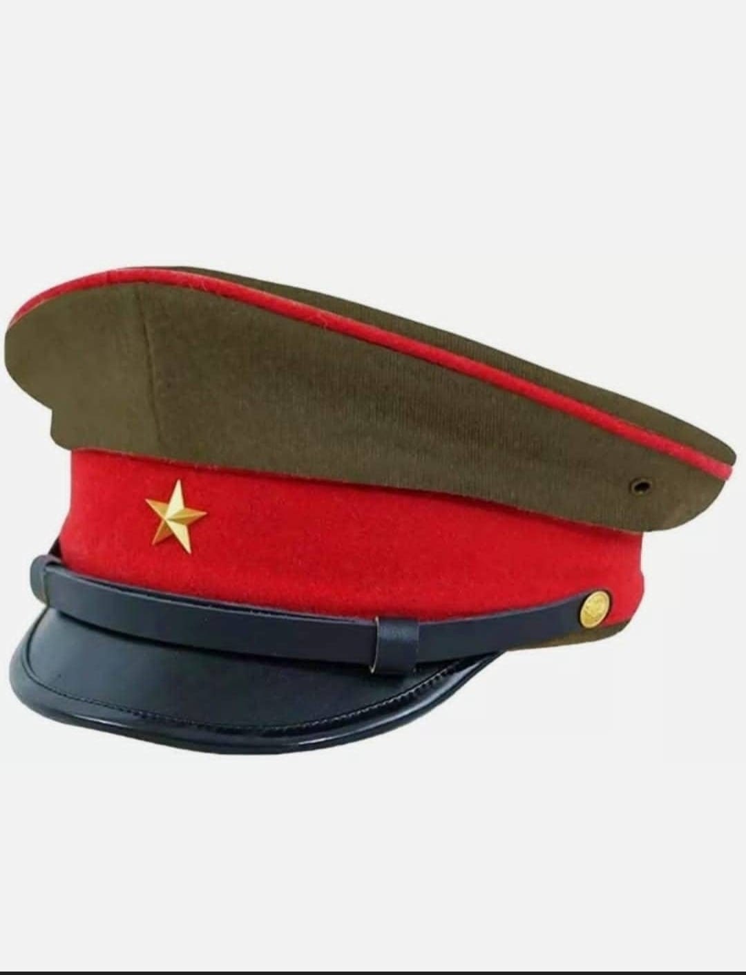 WWII Japanese IJA Army Officer Visor Cap Twill Fabric Olive Drab - Etsy