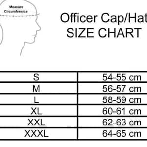 WW2 US Army Officer Visor Hat Cap All Sizes Available - Etsy