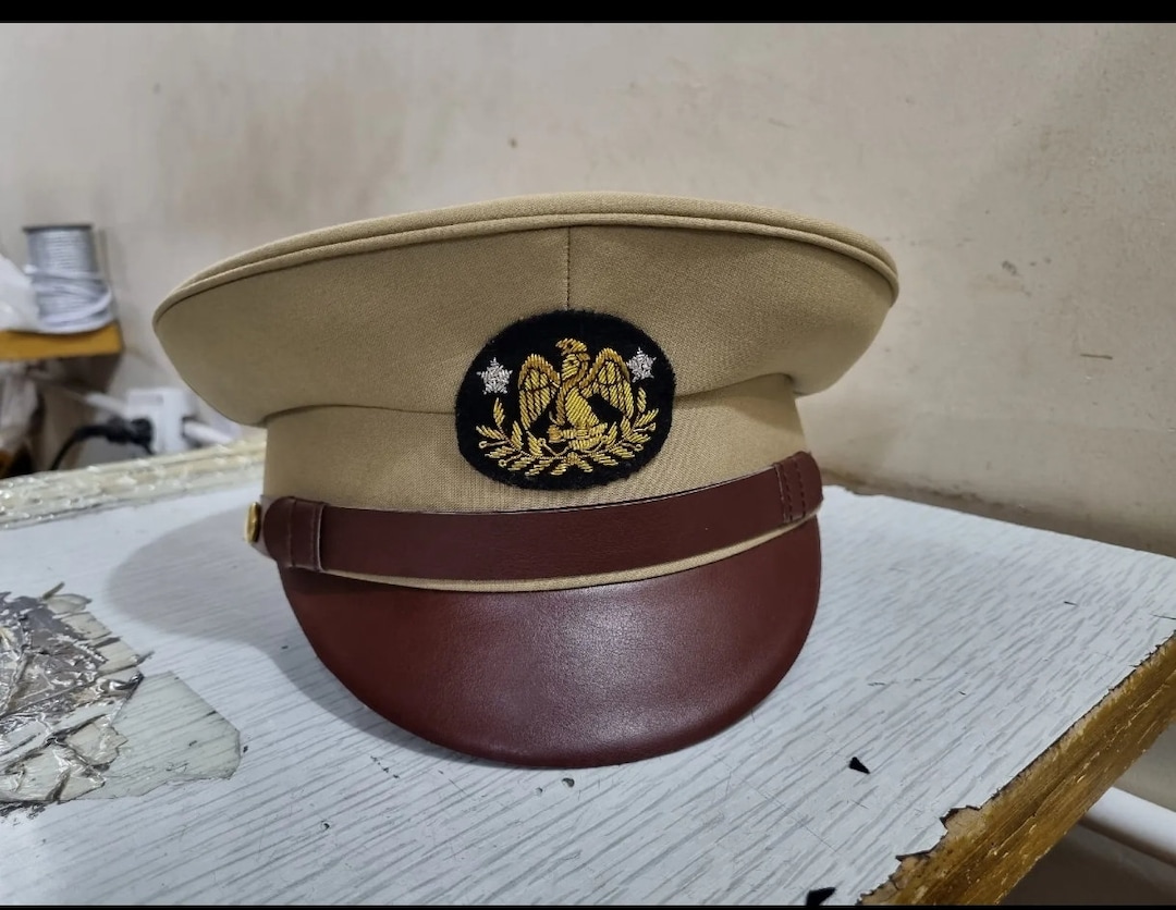 WW2 Mexican Army Military Officers Dress Visor Hat Cap All Size - Etsy