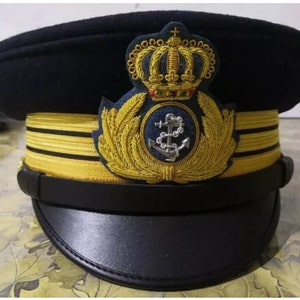 Replica Cappello-berretto-capitano-regia-marina-san-marco-rsi-1910-cap ...