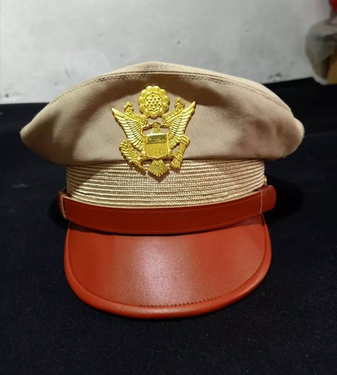 WW2 USA Army Officer Repo Peak Cap / Crusher All Sizes Available - Etsy