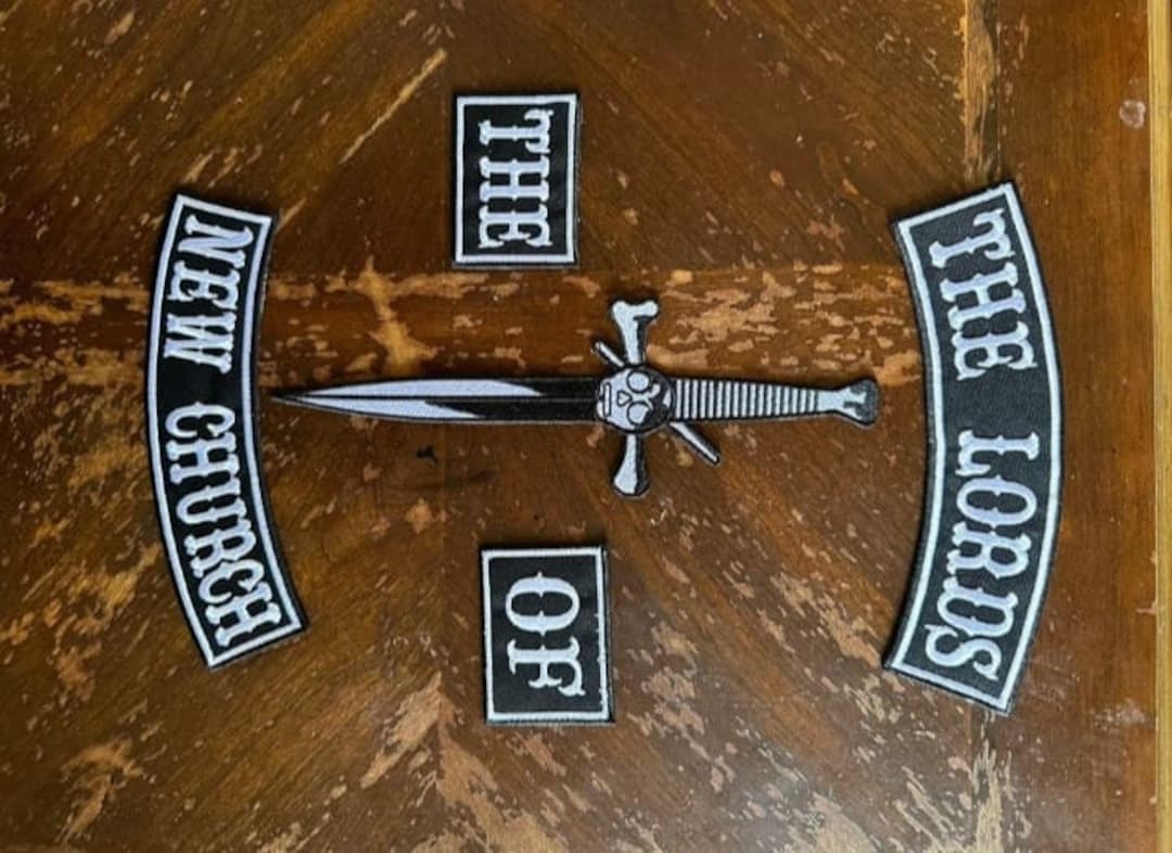 The Lord of the New Church Embroidery Patches Set of 5 Pcs Iron On - Etsy