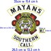 Mayans Southerncali Mc Embroidery Patches Set of 4pcs Iron On - Etsy