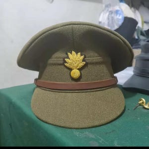 WW1 British Officer Grenadier Service Dress Cap replica All Sizes ...